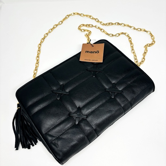 Mano | Bags | Nwt Mano Quilted Leather Crossbody Bag | Poshmark